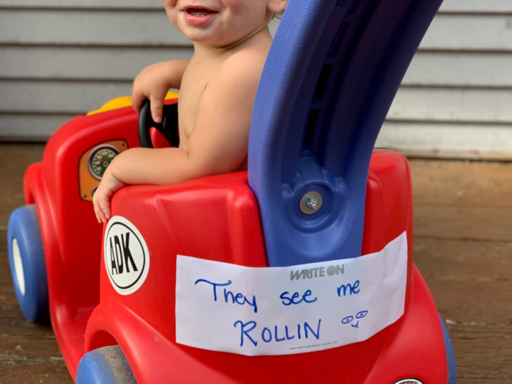 Single Write On® STICKER + FREE Marker | Write On®