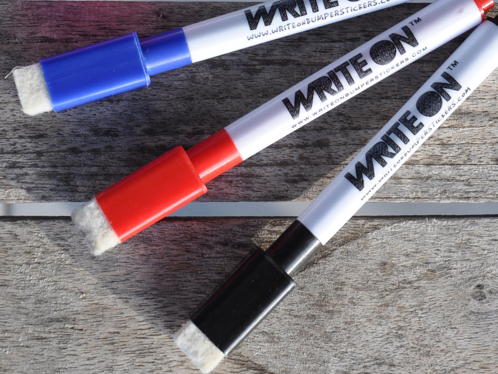 Pack of 3 Standard Color Write On® Markers* | Write On®